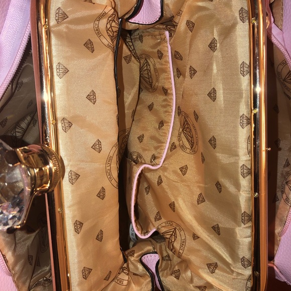 Traci Lynn | Bags | Traci Lynn Pink Diamond Bag | Poshmark